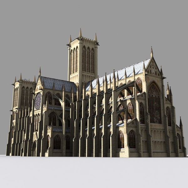 Cathedral 3D Models for Download | TurboSquid