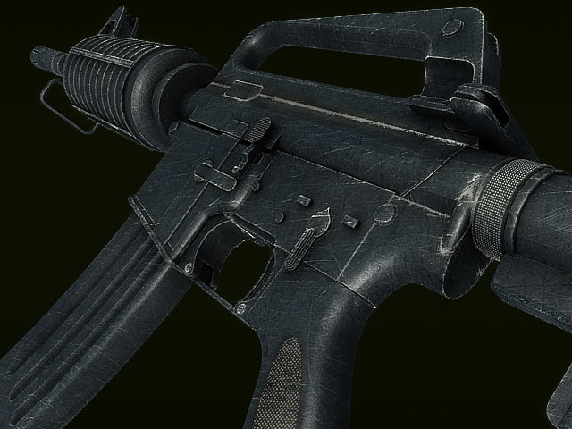 modelo 3d M4A1 - TurboSquid 530386