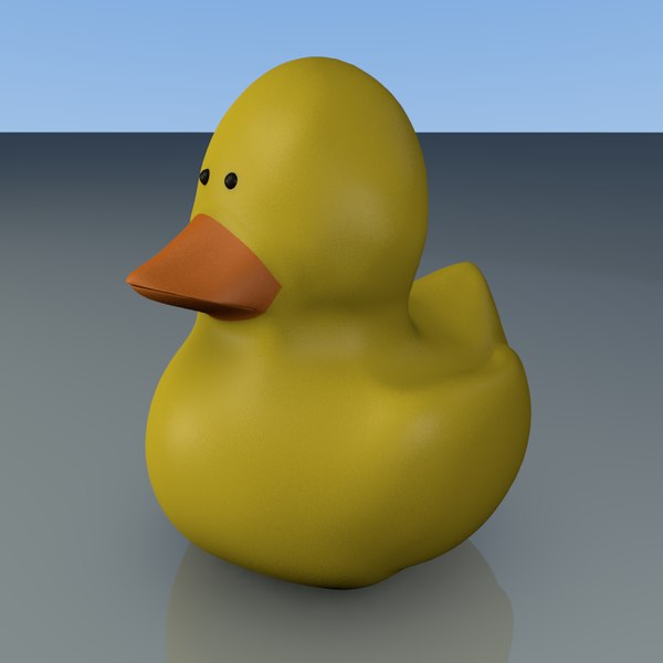 Rubber Duck Blender Models for Download | TurboSquid