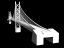 akashi bridge 3d ma