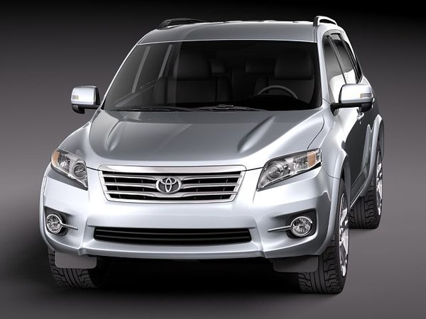 toyota rav 4 3d model