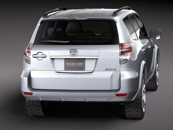 toyota rav 4 3d model