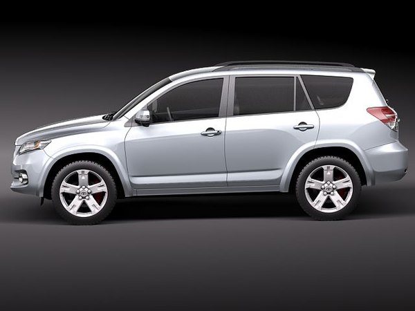 toyota rav 4 3d model