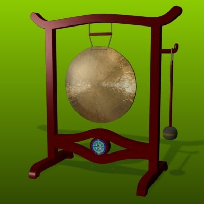 3d chinese gong