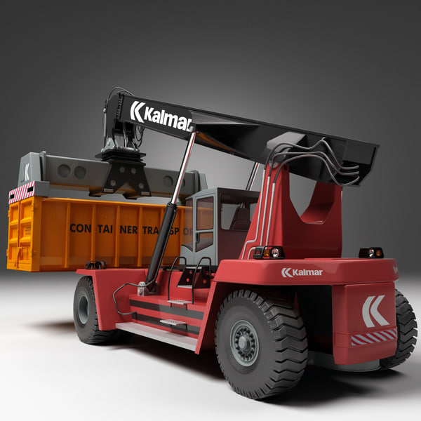 kalmar reach stacker v2 3d model