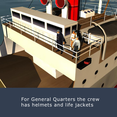 ww1 q-ship ship 3d model