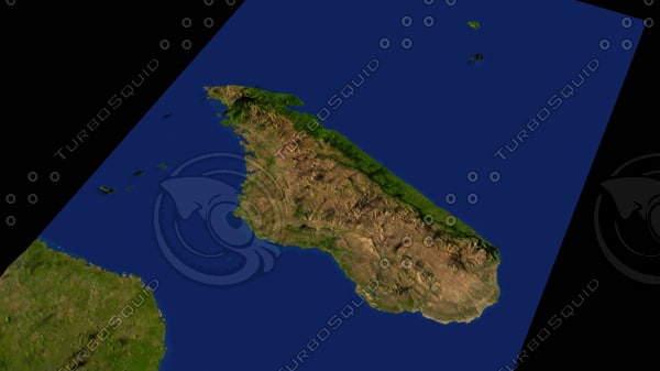 madagascar maps 3d model