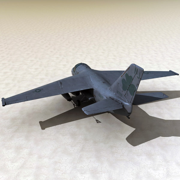 3d model s-3b viking aircraft