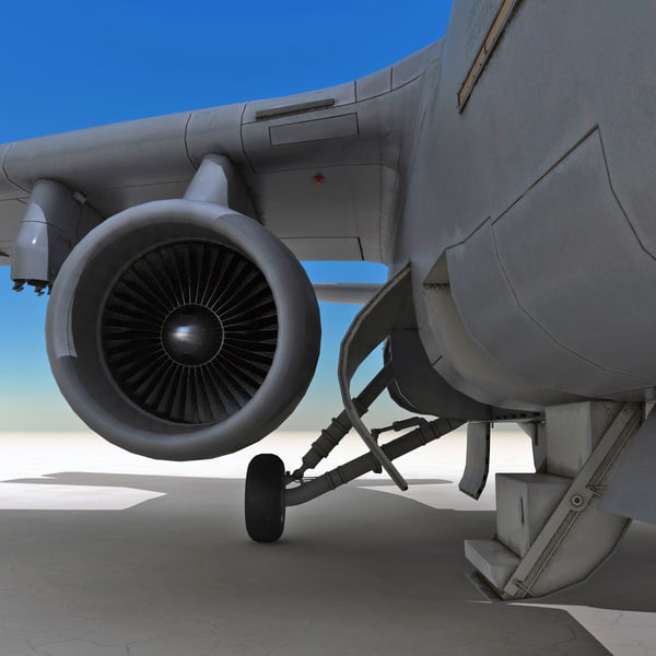 3d model s-3b viking aircraft