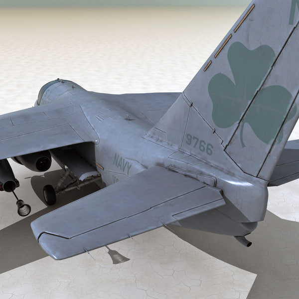 3d model s-3b viking aircraft