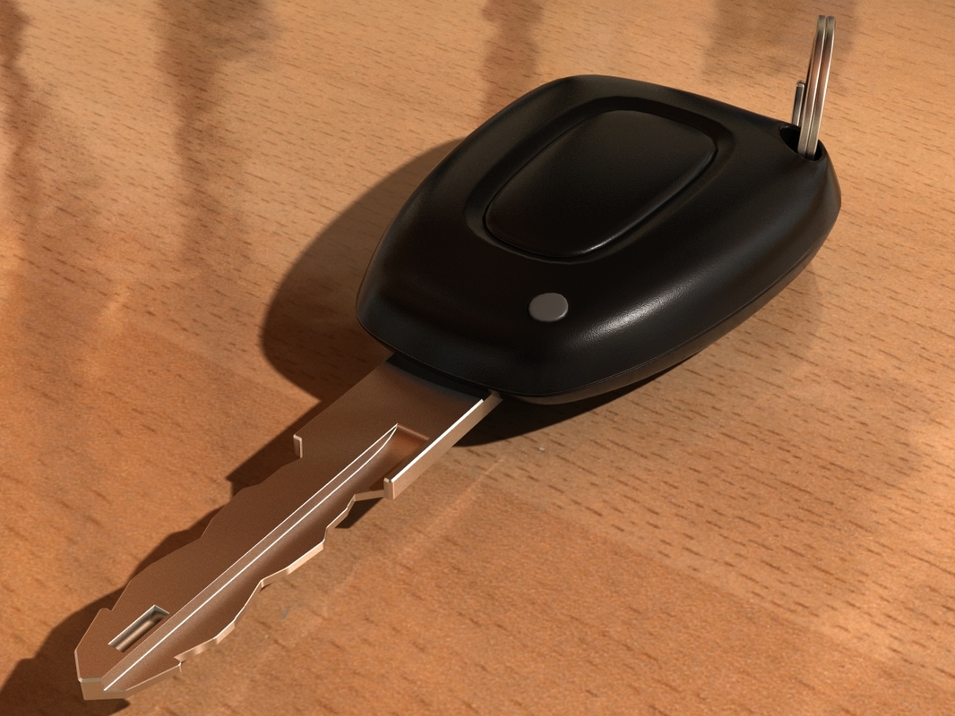 3d model car key