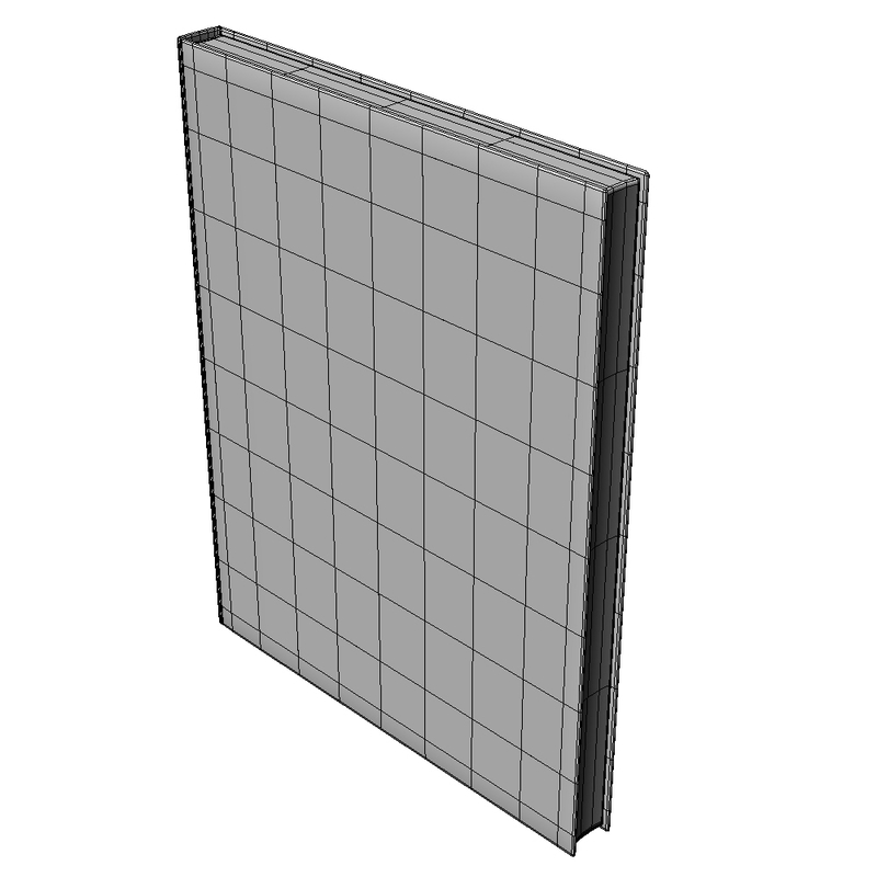 books rhinoceros 3d model