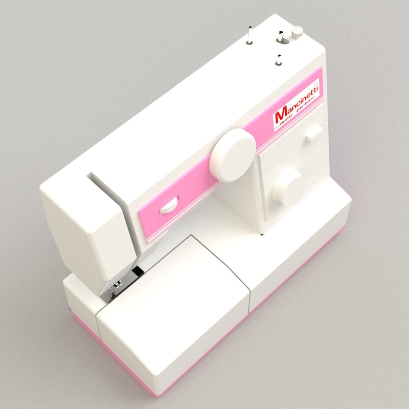 sewing machine 3d model