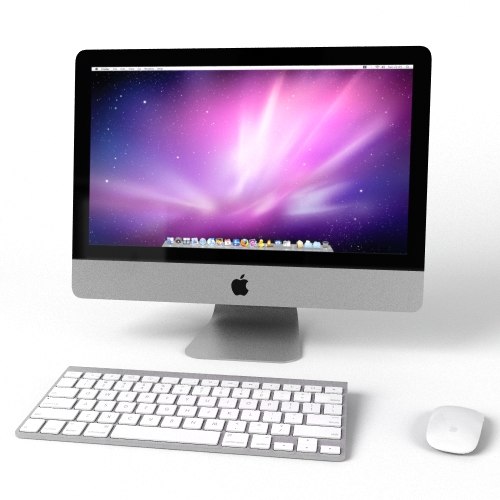 apple imac 3d model