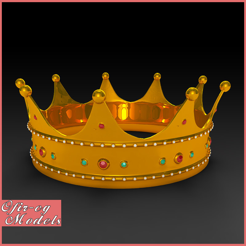 crown 3d model