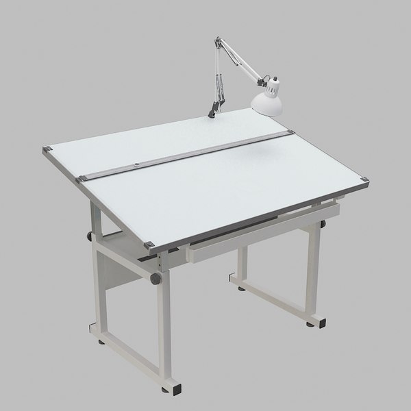 drafting table 3d model