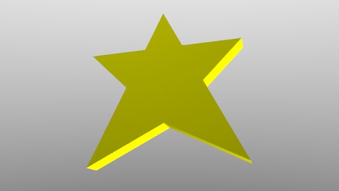 free star 3d model