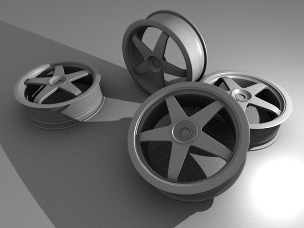 3d rally rims
