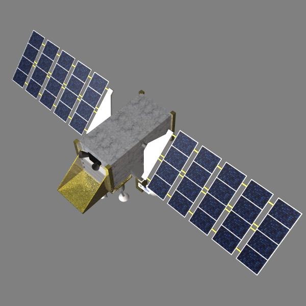 3d space satellite stss