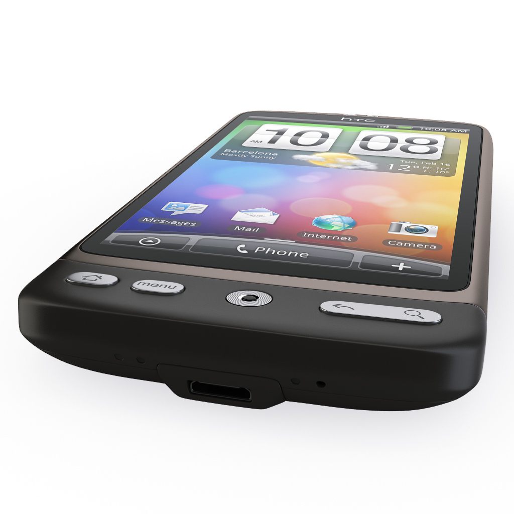 htc desire 3d model