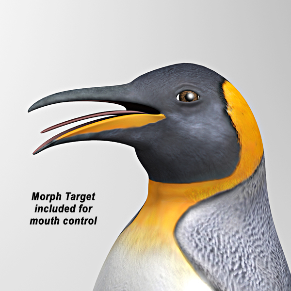 penguin 3d model