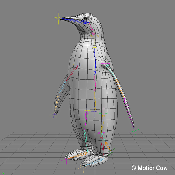 penguin 3d model