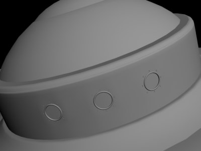 haunebu nazi ufo ww2 3d model