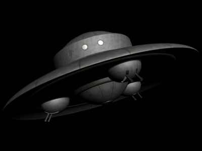 haunebu nazi ufo ww2 3d model