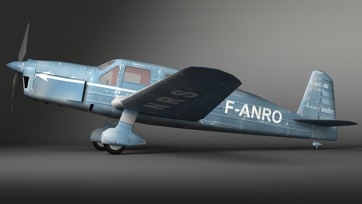 obj caudron c-635 simoun