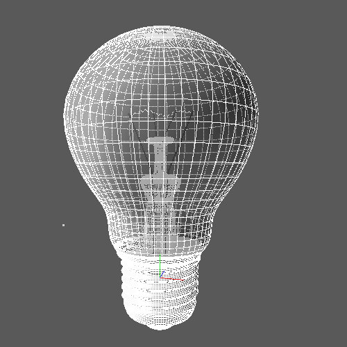 light bulb 3d model