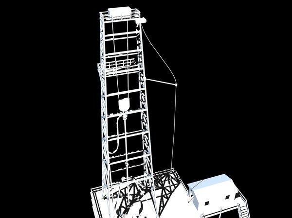 scene derrick 3d model