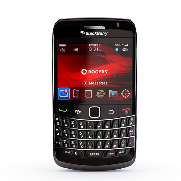 BlackBerry Bold 9700 9780 3D 모델 - TurboSquid 537476