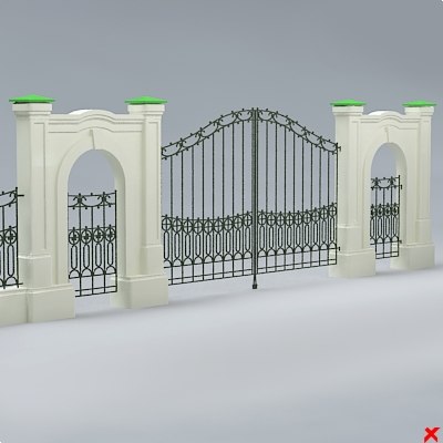 3d gate entry model