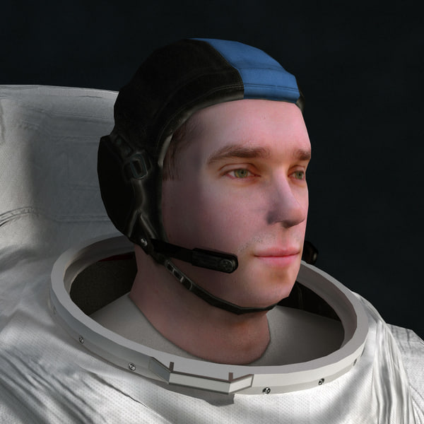 astronaut t-pose 3d model