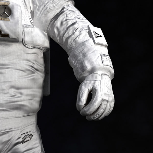 astronaut t-pose 3d model