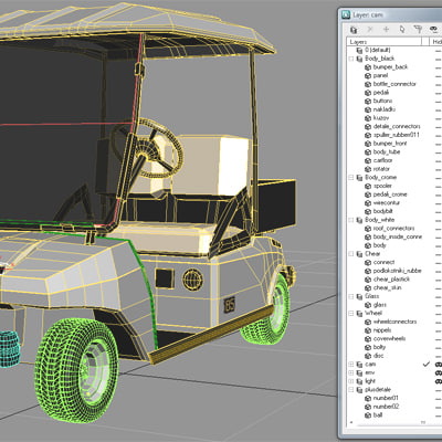 car club 3d model