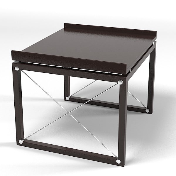 tresserra table modern 3d model