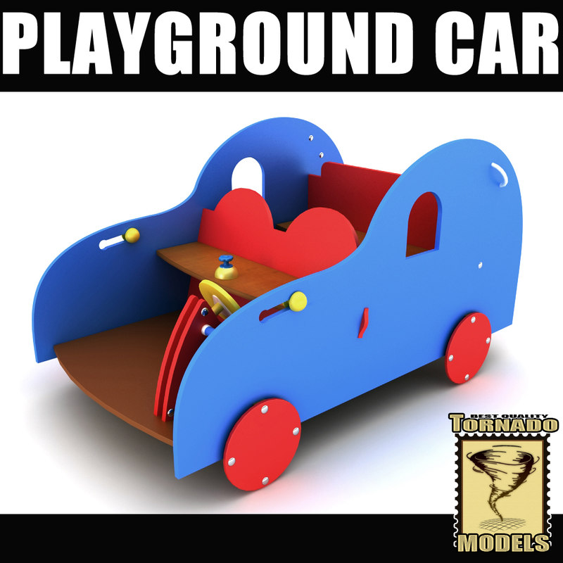 3d model of playground ground