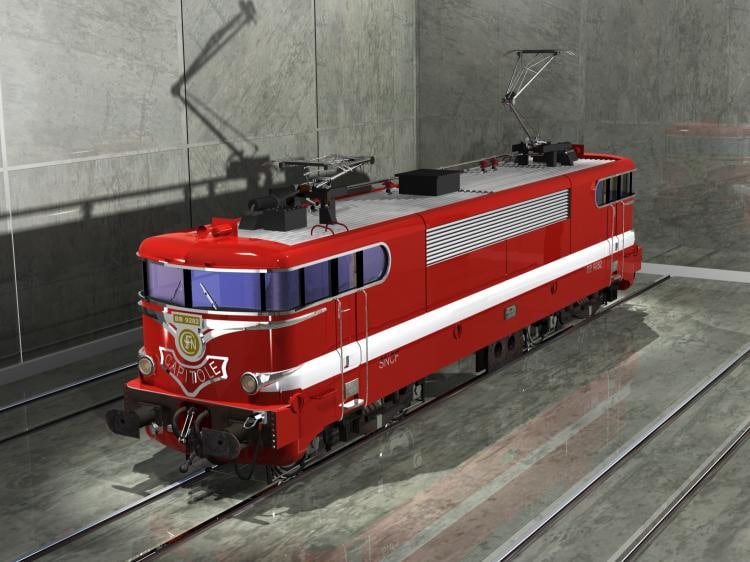SNCF BB 9200 Capitole 3D-Modell - TurboSquid 540188