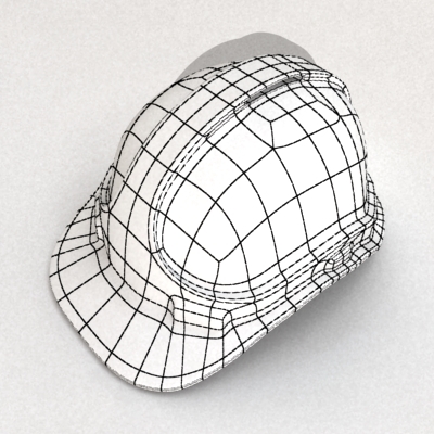 safety helmet 3d model