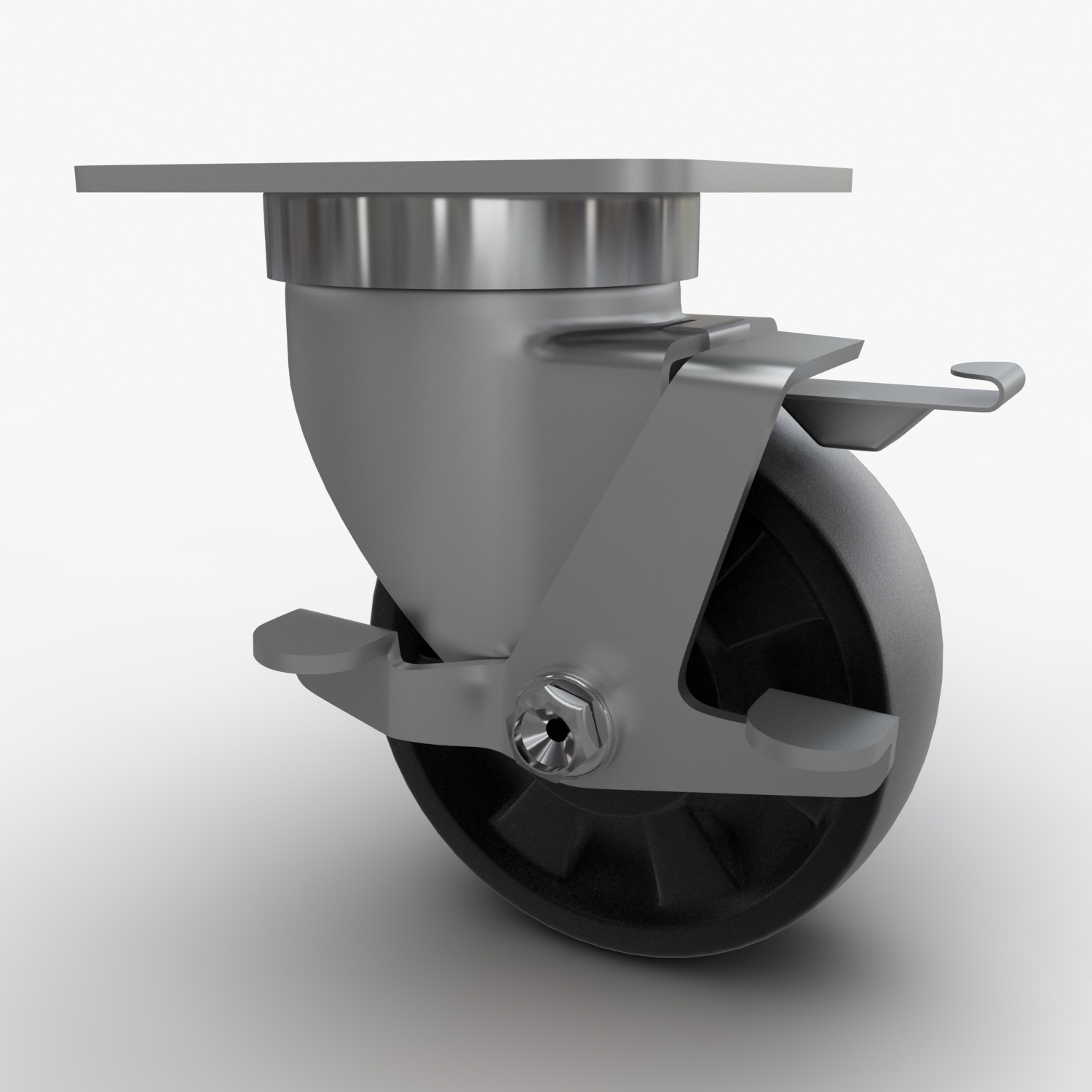 caster wheel 3d model
