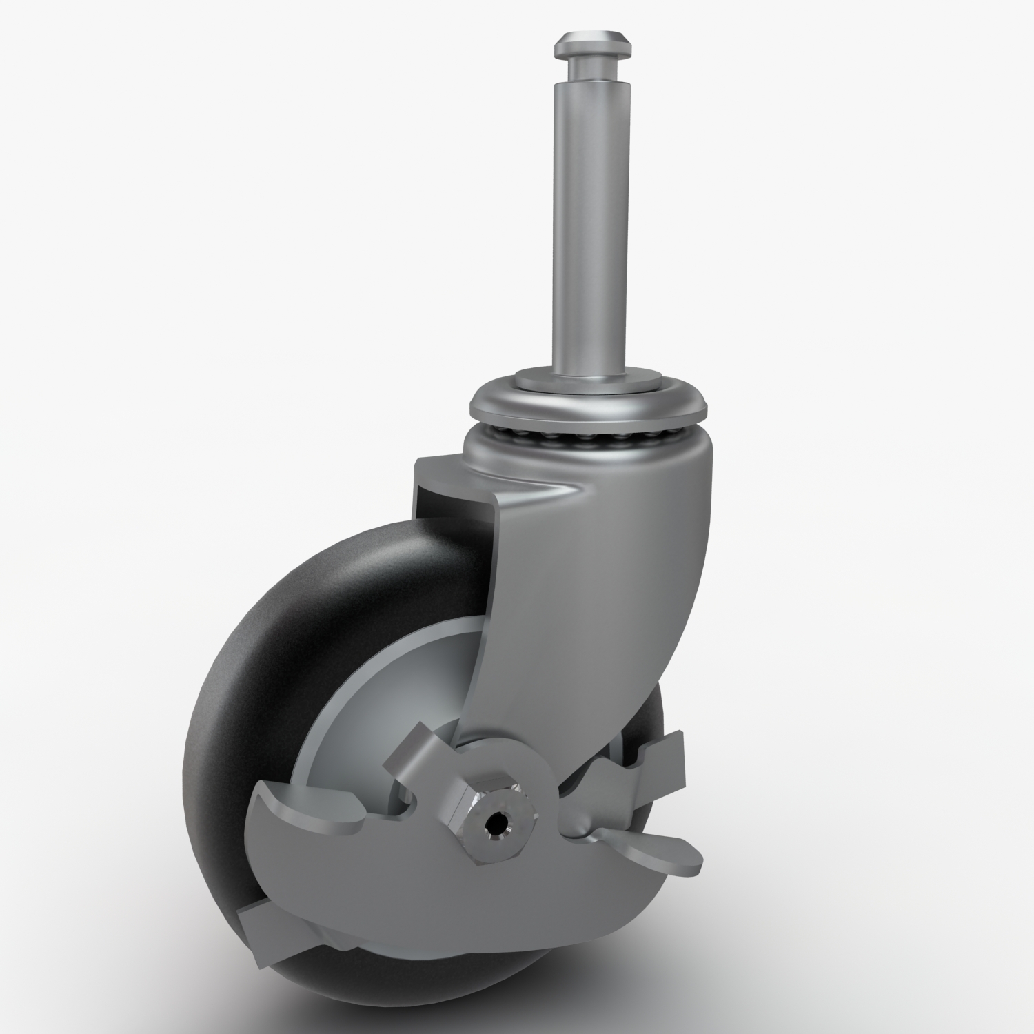 caster wheel 3d model