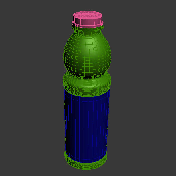 3d model bottle