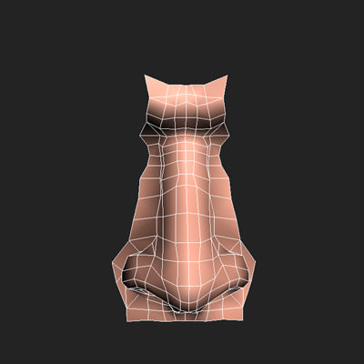 nose human 3d model