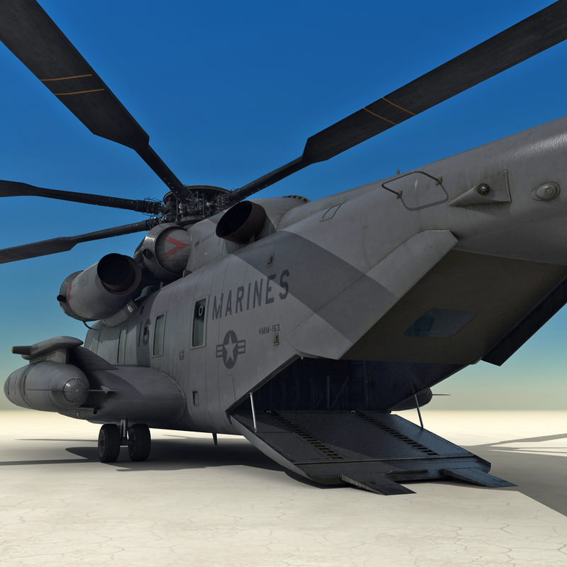 3d ch-53 sea stallion model