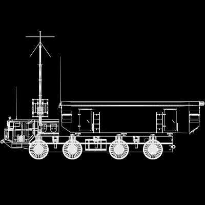54k6 command post sa-10 sa-20 3ds