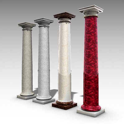 Free Column 3D Models for Download | TurboSquid