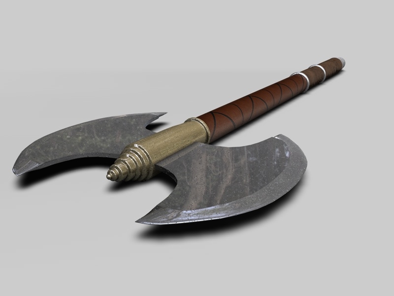 Machado Executor Medieval Modelo 3D - TurboSquid 543092