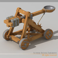 max low-poly catapult torsion