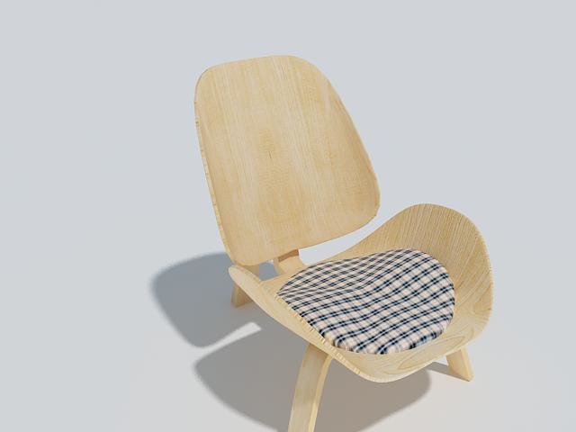 3d chair armchair model